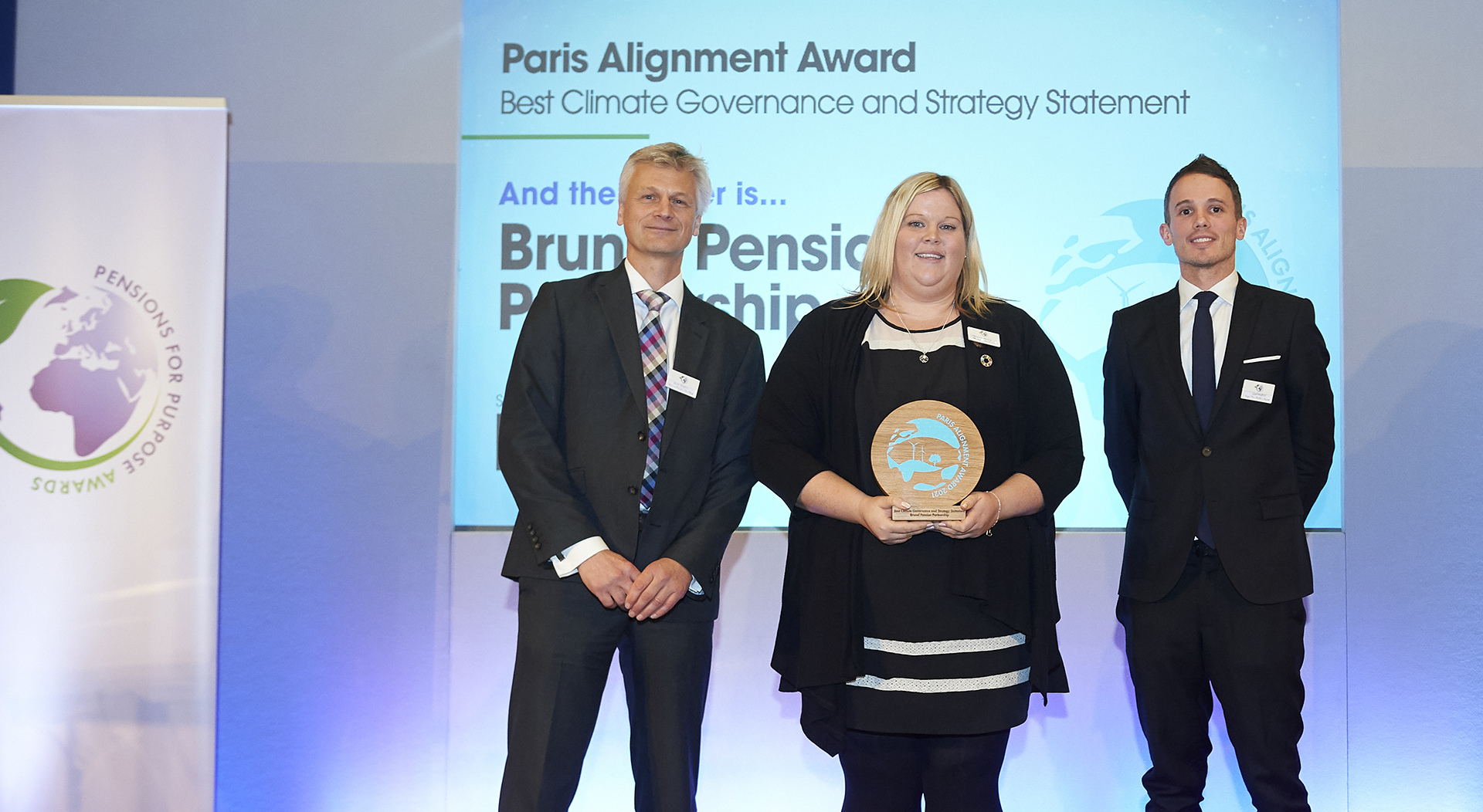 Brunel wins Pensions for Purpose Paris Alignment Award - Brunel Pension ...